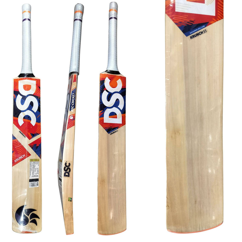 DSC Krunch 55 Kashmir Willow Cricket Bat – Bulkrate Sport